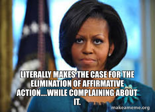 Literally makes the case for the elimination of affirmative action ...