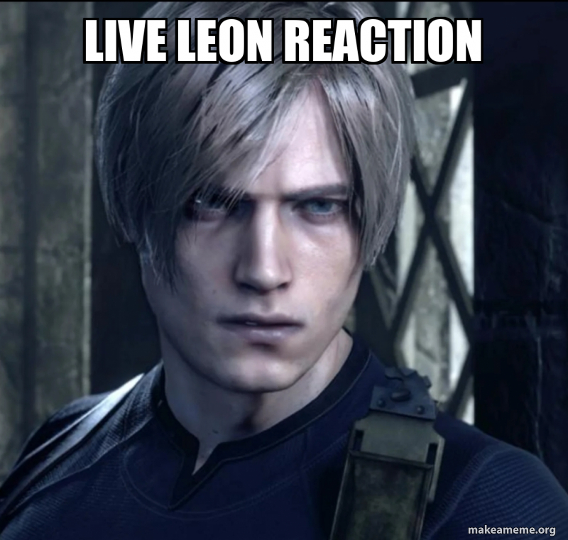 Live Leon Reaction Meme Generator