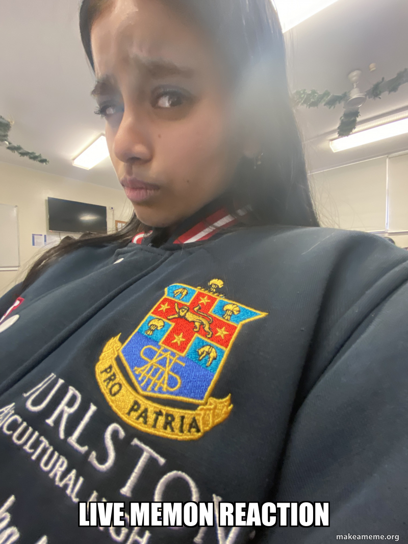 Live memon reaction Meme Generator