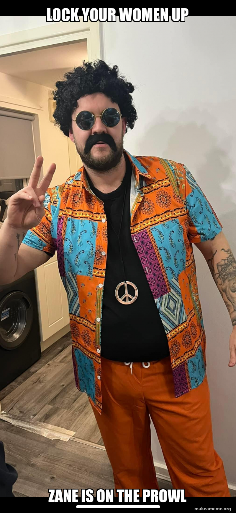 Lock your women up Zane is on the prowl Meme Generator