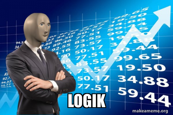 Logik - Stonks Only Go Up Meme Generator