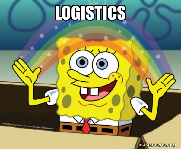 Logistics - Rainbow SpongeBob Meme Generator