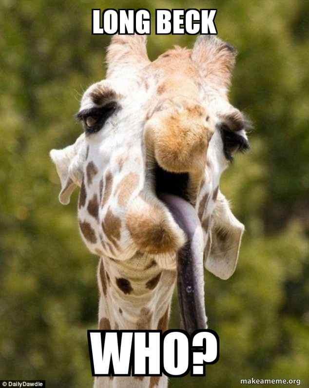 Long beck whO? Meme Generator