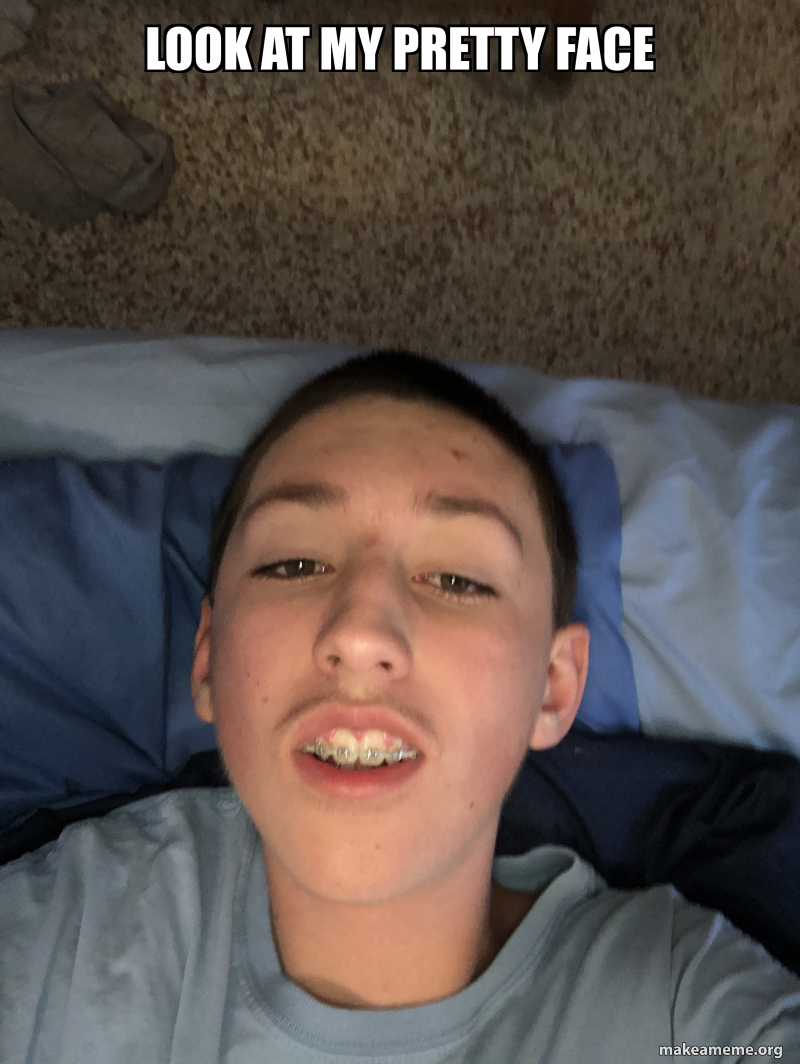 Look at my pretty face : r/memeswithoutmods