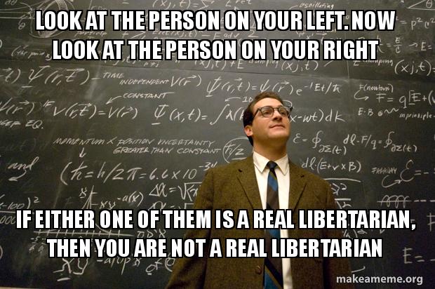 LOOK AT THE PERSON ON YOUR LEFT. NOW LOOK AT THE PERSON ON YOUR RIGHT ...