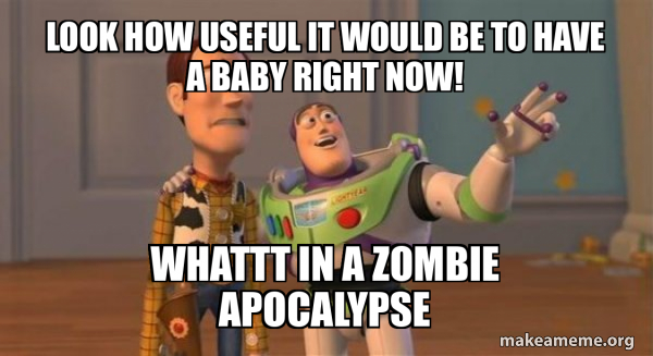 Look how useful it would be to have a baby right now! Whattt in a ...