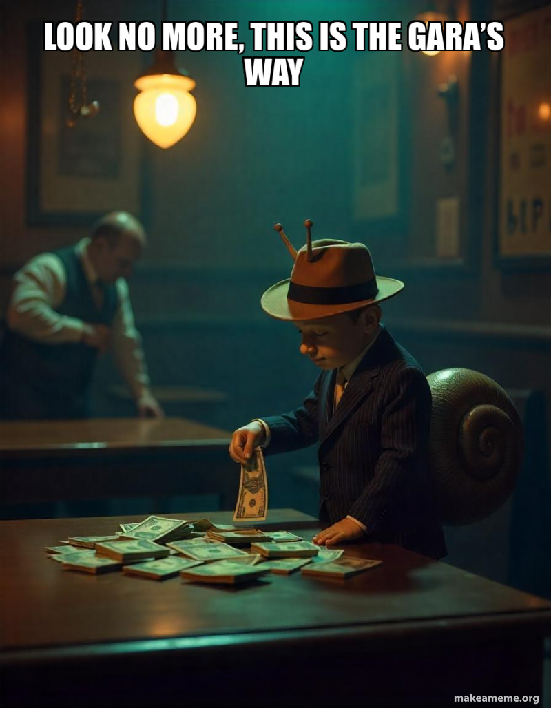 Look no more, this is the Gara’s way Meme Generator