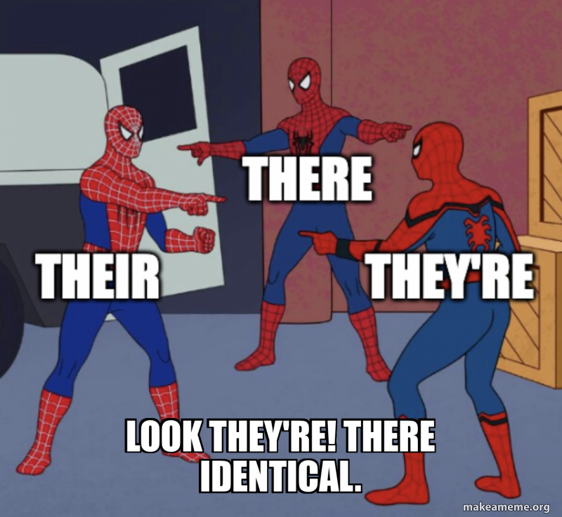look they're! there identical. Meme Generator