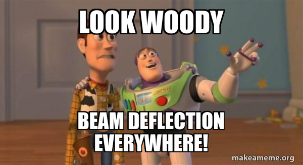 Look Woody Beam deflection everywhere! - Buzz and Woody (Toy Story ...