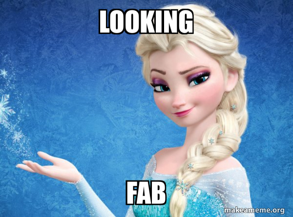 looking fab - Elsa from Frozen Meme Generator