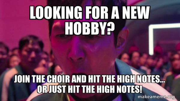 Looking for a new hobby? Join the choir and hit the high notes… or just ...