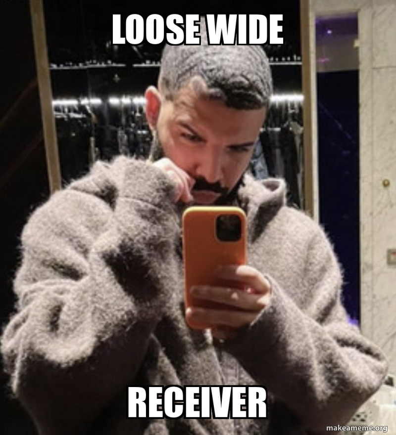 LOOSE WIDE Receiver Meme Generator