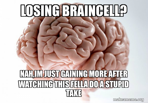 Losing braincell? Nah,im Just gaining more after watching this fella do ...