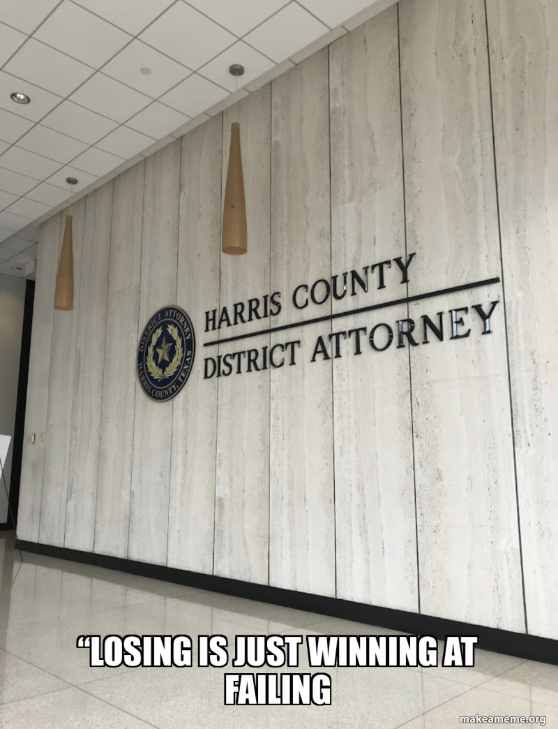 “Losing is just winning at failing Meme Generator