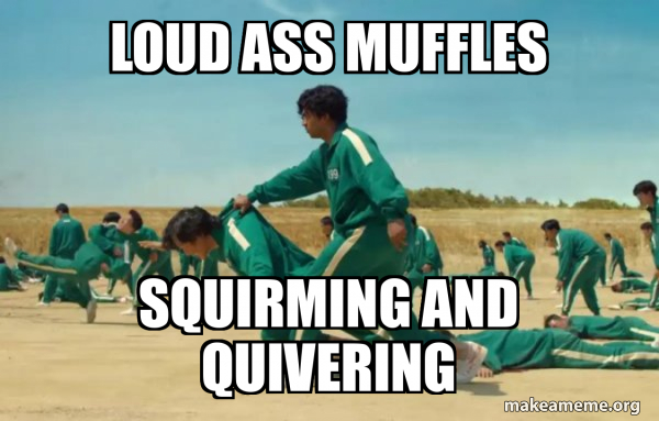 LOUD ASS MUFFLES squirming and quivering - Squid Game Ali Holding Seong ...