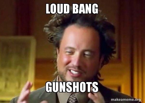 Did anyone hear a series of 8-12 gunshots around 12-1 AM this morning ...