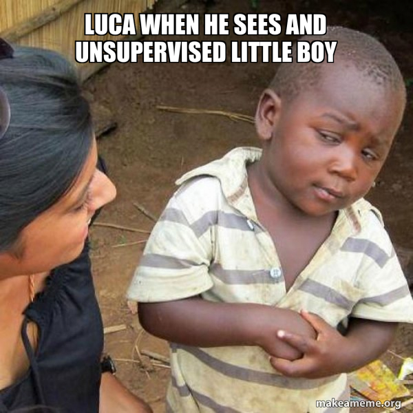 luca when he sees and unsupervised little boy - Skeptical Third World ...
