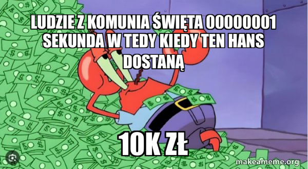 Ludzie z komunia święta 00000001 sekunda w tedy kiedy ten Hans dostaną ...
