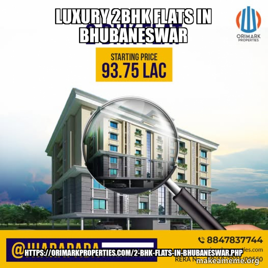 Luxury 2BHK Flats in Bhubaneswar https://orimarkproperties.com/2-bhk ...