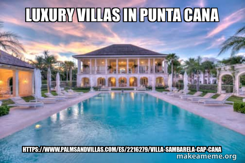 luxury villas in punta cana https://www.palmsandvillas.com/es/2216279 ...