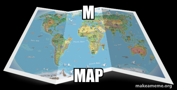 M Map Meme Generator