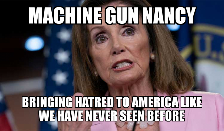 Machine Gun Nancy bringing hatred to america like we have never seen ...