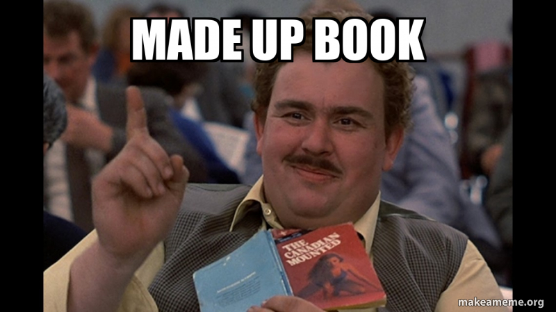 made up book Meme Generator