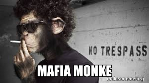 mafia monke Meme Generator