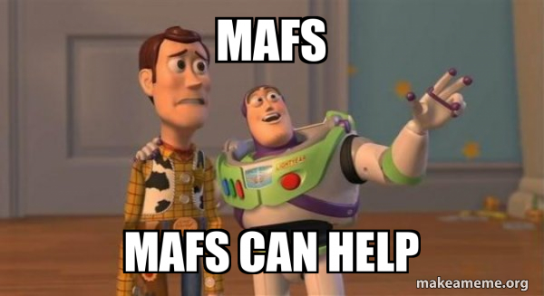 MAFS MAFS can help - Buzz and Woody (Toy Story) Meme Meme Generator