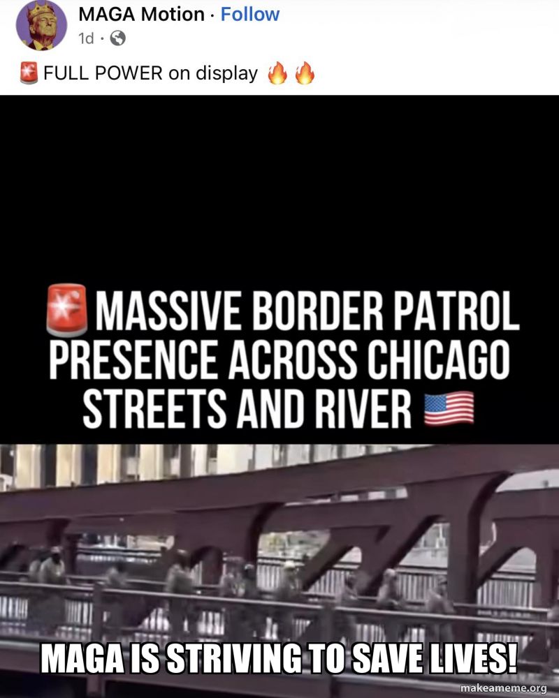maga is striving to save lives! Meme Generator