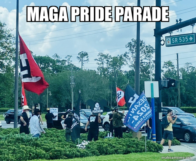 Maga pride parade Meme Generator