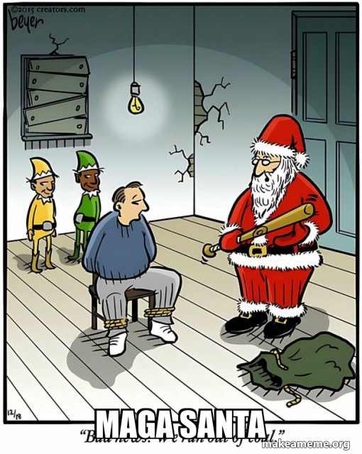 maga santa Meme Generator