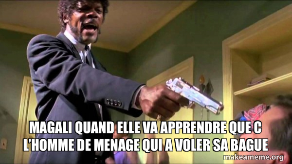 Magali quand elle va apprendre que c l’homme de menage qui a voler sa ...