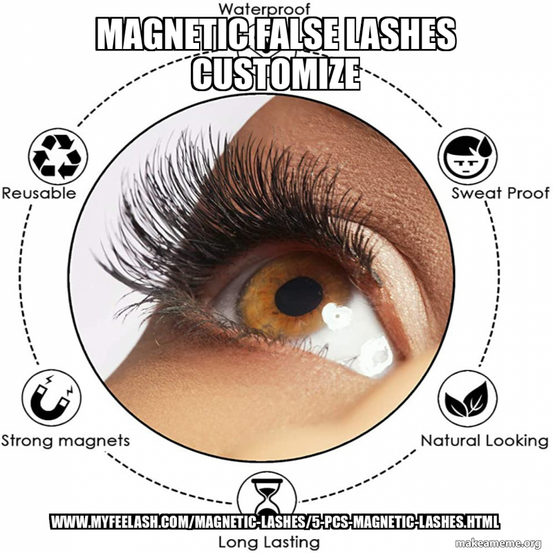 Magnetic False Lashes Customize www.myfeelash.com/Magnetic-Lashes/5-Pcs ...