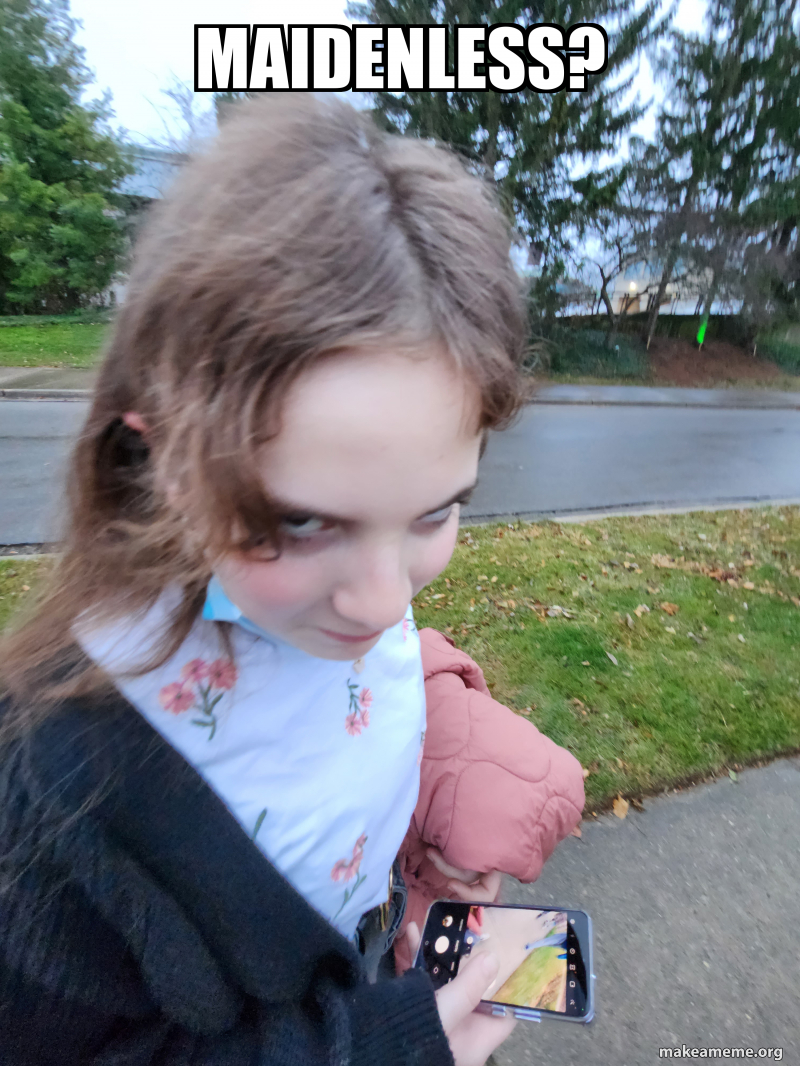 MAIDENLESS? Meme Generator
