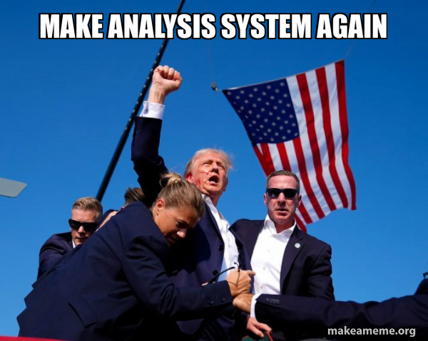 Make analysis system again - Trump Fist Meme Generator