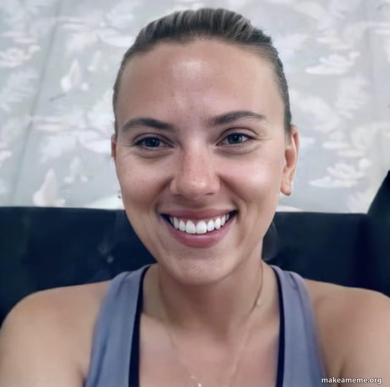 - Make up free Scarlett Johansson. Meme Generator