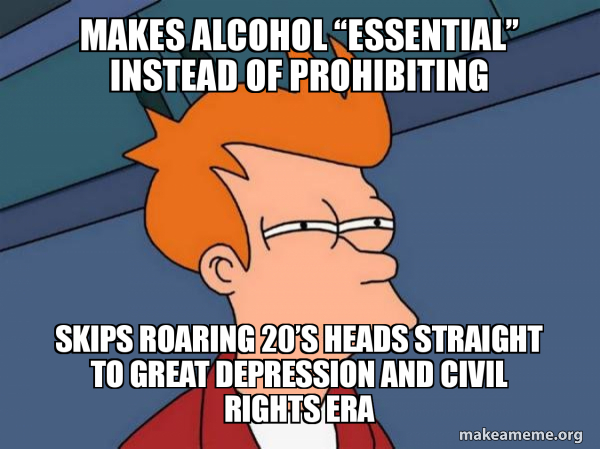 Depressed Drinking Meme