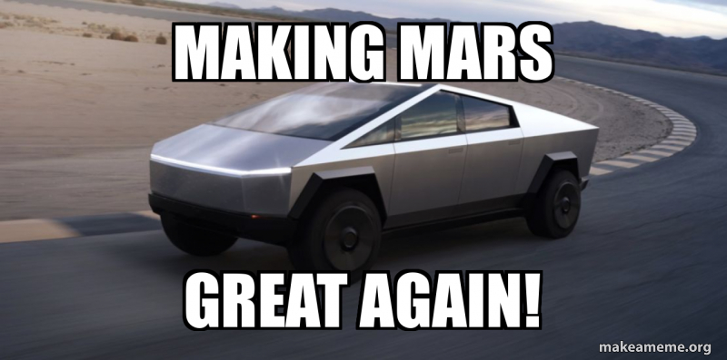 Making Mars Great Again! Meme Generator