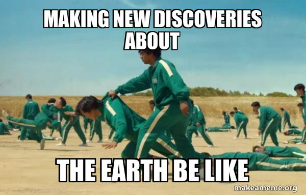 Making New Discoveries About The Earth Be Like - Squid Game Ali Holding ...