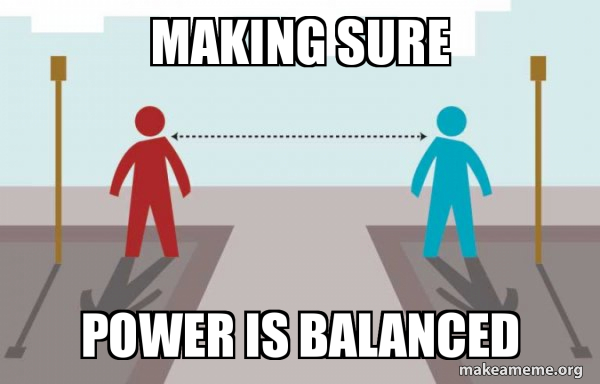 making sure power is balanced - Coronavirus Social Distancing Meme ...