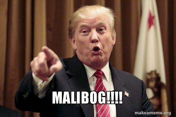 MALIBOG!!!! - Donald Trump Says Meme Generator