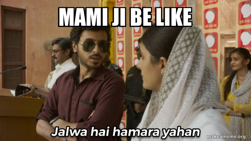 Mami Ji be like Meme Generator