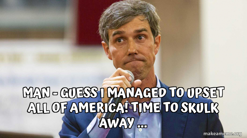 Man - guess i managed to upset all of america! Time to skulk away ...