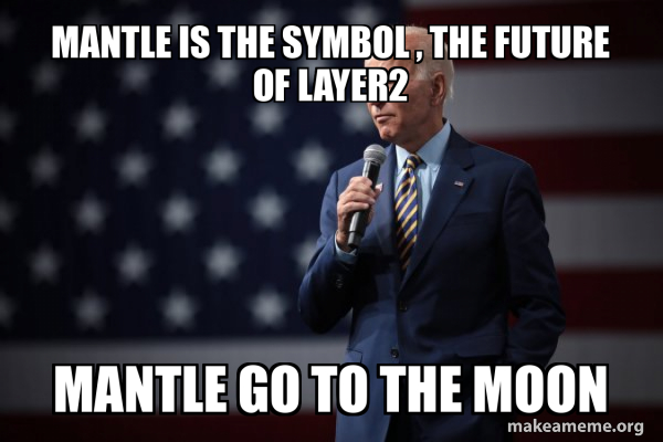 mantle is the symbol , the future of Layer2 mantle go to the moon - Joe ...