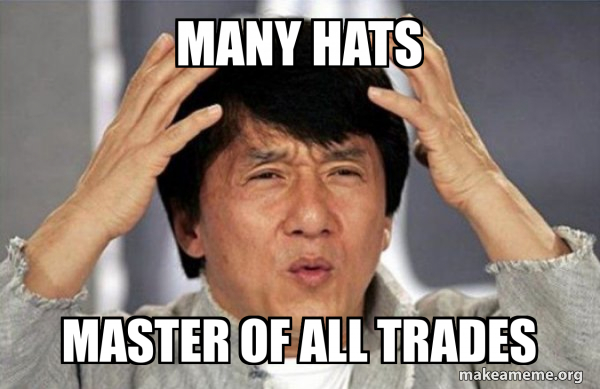Many Hats Master of all Trades - Jackie Chan Why? Meme Generator