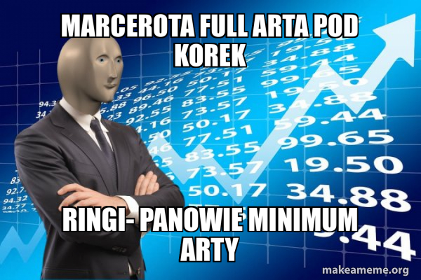 Marcerota full arta pod korek Ringi- panowie minimum arty - Stonks Only ...