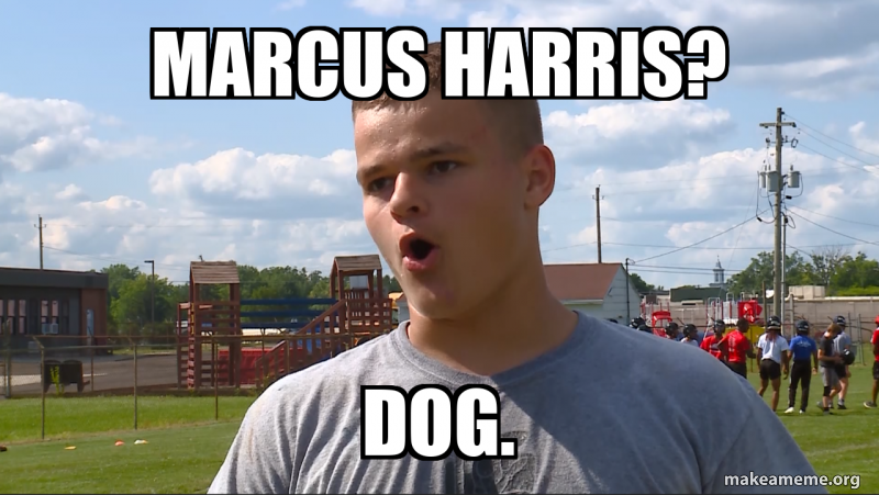 Marcus Harris? DOG. Meme Generator
