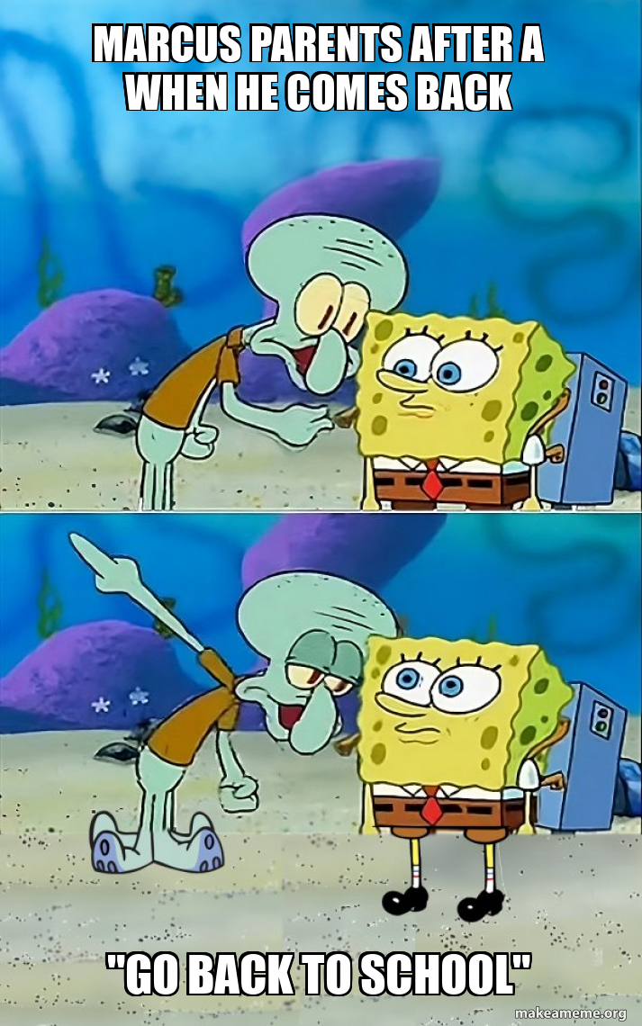 Marcus Parents After A When He Comes Back "Go Back To School" - Talk To ...