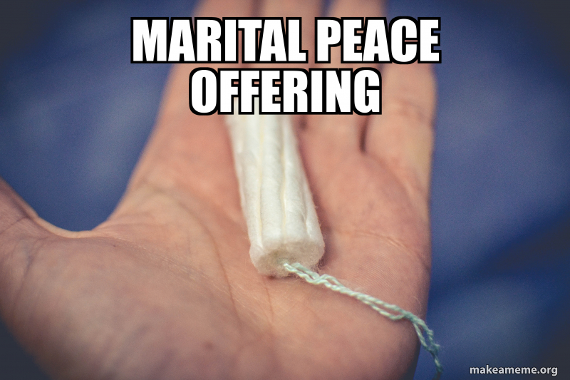 Marital peace offering Meme Generator